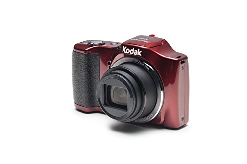 Kodak PIXPRO Friendly Zoom FZ152-RD 16MP Digital Camera with 15X Optical Zoom and 3" LCD (Red)