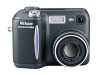 Nikon Coolpix 885 Digital camera - 3.2 Megapixel - 3 x optical zoom - Black