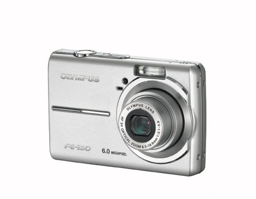 Olympus FE-190 6MP Digital Camera with Digital Image Stabilized 3x Optical Zoom