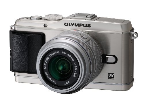 OLYMPUS mirror interchangeable lens PEN E-P3 twin lens kit silver E-P3 TKIT SLV - International Version (No Warranty)