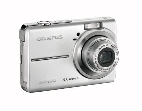 Olympus FE-190 6MP Digital Camera with Digital Image Stabilized 3x Optical Zoom