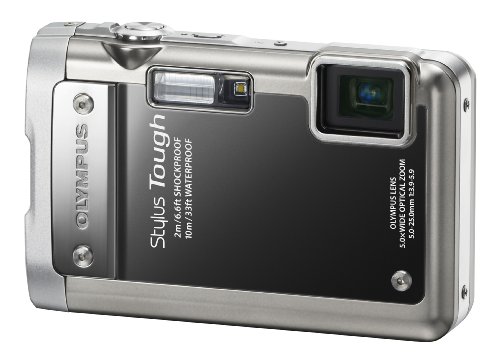 Olympus Stylus Tough 8010 14MP Digital Camera with 5x Wide Angle Zoom and 2.7 inch LCD (Black) (Old Model)