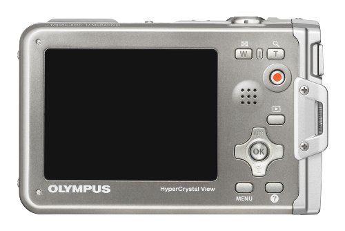 Olympus Stylus Tough 8010 14MP Digital Camera with 5x Wide Angle Zoom and 2.7 inch LCD (Black) (Old Model)