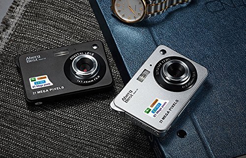 Digital Camera, AbergBest Mini Kids Digital Cameras for Teens with 8X Zoom HD 720P Compact Camera with LCD Screen for Students, Boys, Girls, Kids