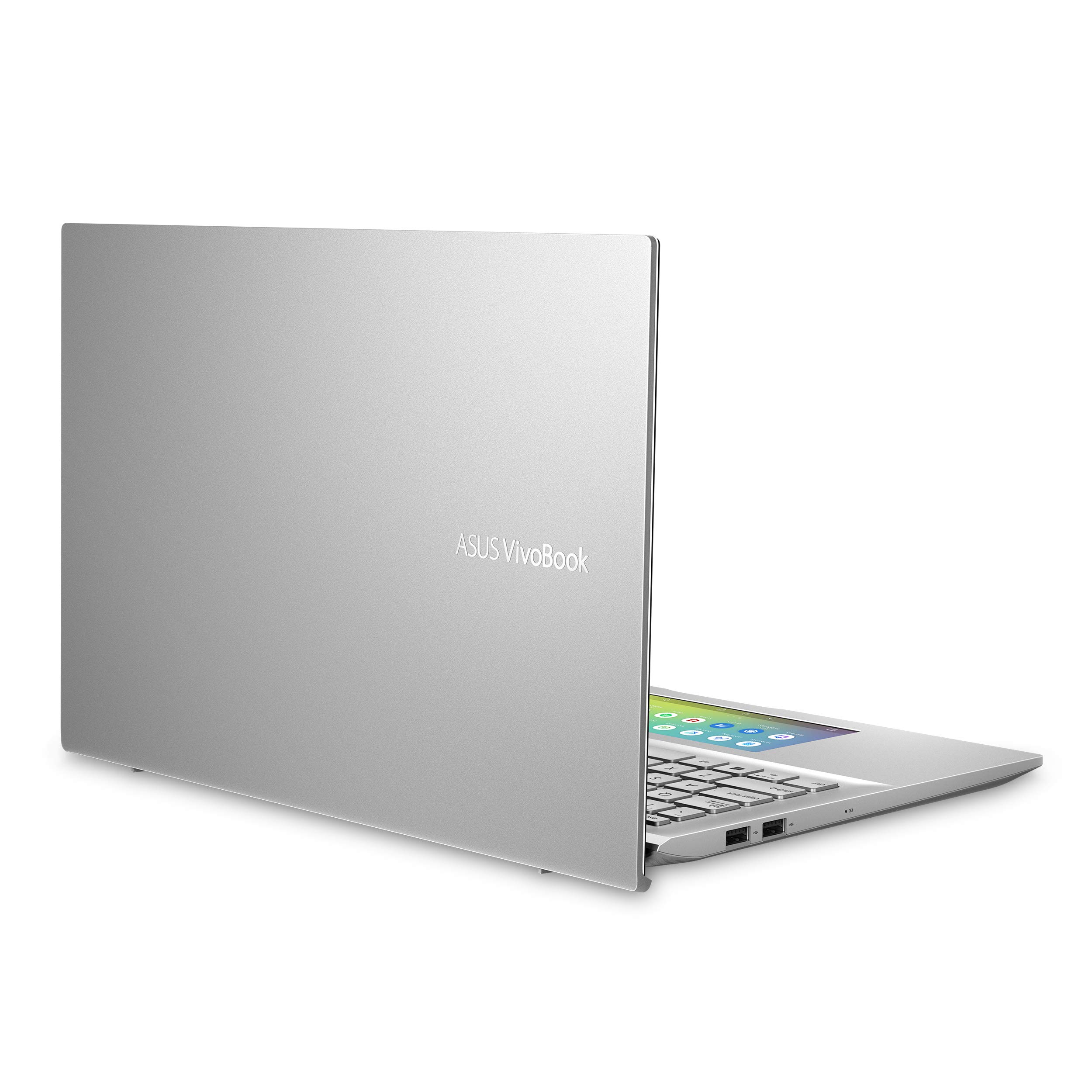 ASUS VivoBook S15 S532 Thin & Light Laptop, 15.6” FHD, Intel Core i7-1165G7 CPU, 16GB RAM, 1TB SSD, NVIDIA GeForce MX350, IR Camera, Thunderbolt 4, Windows 10 Home, Transparent Silver, S532EQ-DS79