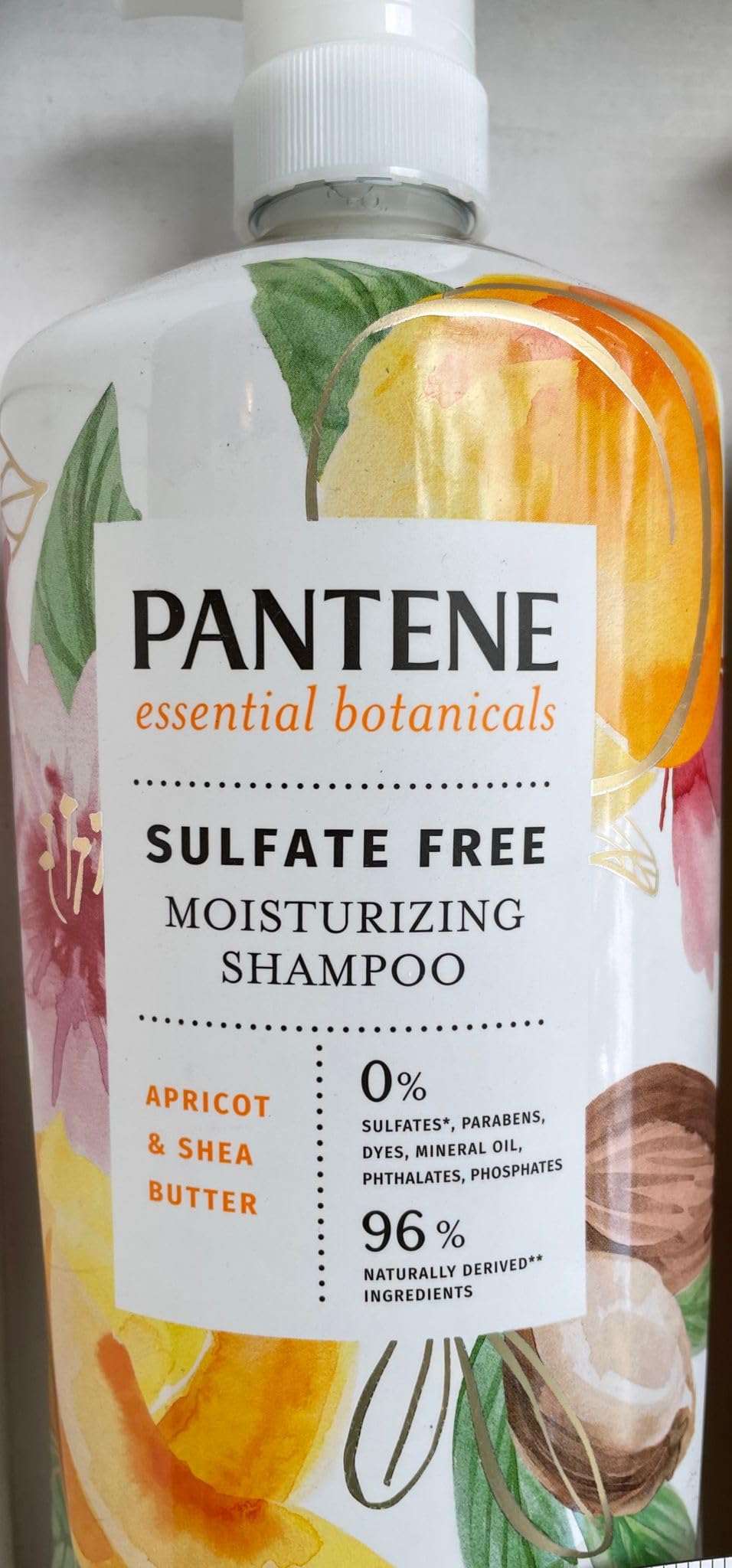 Essential Botanical Shampoo and Conditioner Set | 2 Pack | SULFATE-Free | Family size 2x38.2oz | Apricot and Shea Butter Infused