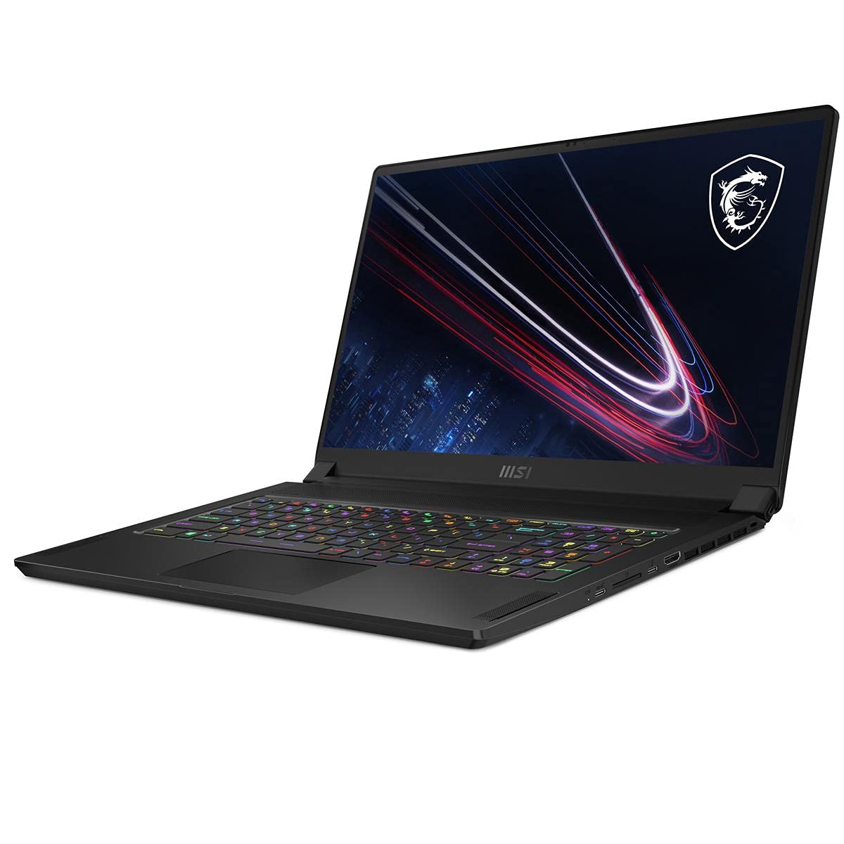 MSI GS76 Stealth Gaming Laptop: 17.3" 300Hz FHD 1080p Display, Intel Core i7-11800H, NVIDIA GeForce RTX 3080, 32GB, 1TB SSD, Thunderbolt 4, WiFi 6, Win10, Black (11UH-029)