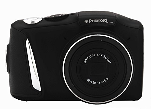 Polaroid 15x Optical Zoom Bridge Camera, 18 Mega Pixels, 3" LCD Screen - Colors and models may vary