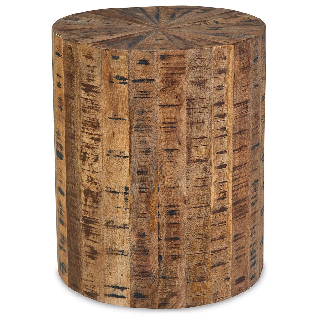 Signature Design by Ashley Reymore Accent Table, Dark Brown