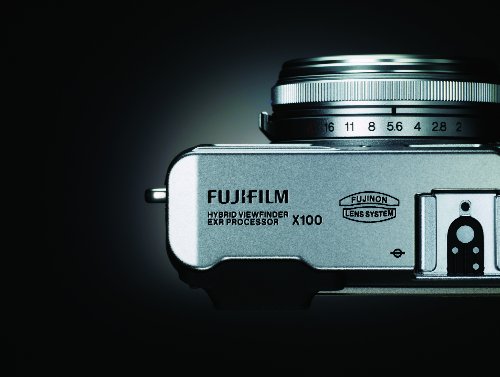 FUJIFILM FinePix X100 APS-C CMOS EXR Digital Camera with 23mm Fujinon Lens and 2.8-Inch LCD - International Version (No Warranty)