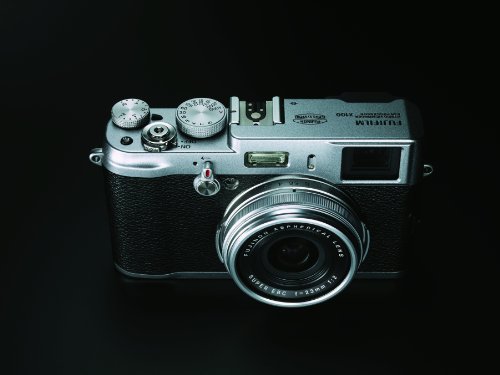 FUJIFILM FinePix X100 APS-C CMOS EXR Digital Camera with 23mm Fujinon Lens and 2.8-Inch LCD - International Version (No Warranty)