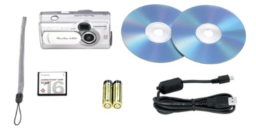 Canon PowerShot A300 3.2MP Digital Camera with 5.1x Digital Zoom