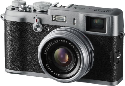 FUJIFILM FinePix X100 APS-C CMOS EXR Digital Camera with 23mm Fujinon Lens and 2.8-Inch LCD - International Version (No Warranty)