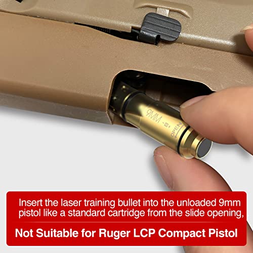 DEFENTAC Laser Training Cartridge, Bundle with HD Camera and White LED Combo