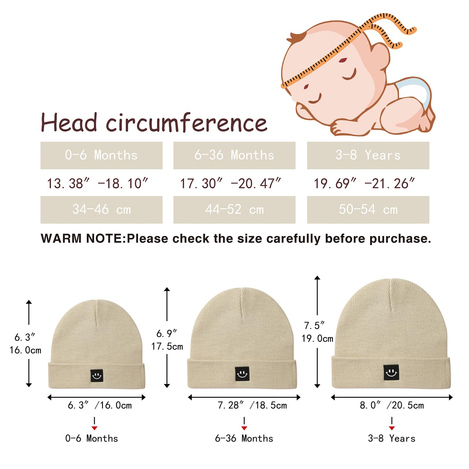 Paladoo Infant Beanie 6-36 Months 2Pack
