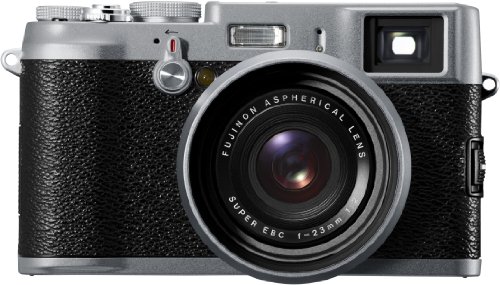 FUJIFILM FinePix X100 APS-C CMOS EXR Digital Camera with 23mm Fujinon Lens and 2.8-Inch LCD - International Version (No Warranty)