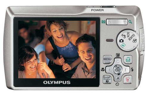 Olympus Stylus 710 7.1MP Ultra Slim Digital Camera with 3x Optical Zoom (Silver)