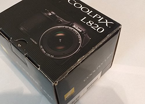Nikon COOLPIX L820 16 MP 30x Zoom Digital Camera - Plum Factory Refurbished