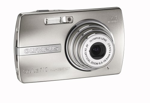Olympus Stylus 710 7.1MP Ultra Slim Digital Camera with 3x Optical Zoom (Silver)