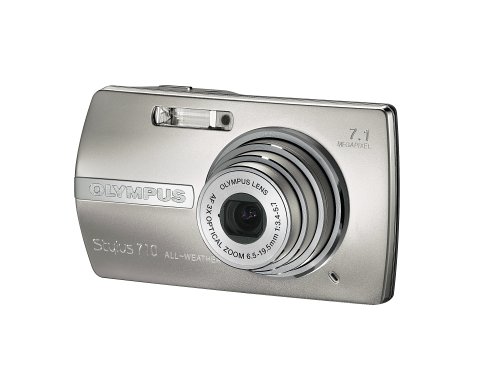 Olympus Stylus 710 7.1MP Ultra Slim Digital Camera with 3x Optical Zoom (Silver)
