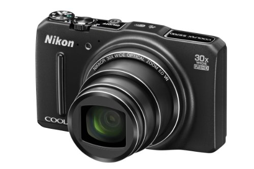Nikon COOLPIX S9700 16.0 MP Wi-Fi Digital Camera with 30x Zoom NIKKOR Lens, GPS, and Full HD 1080p Video (Black)