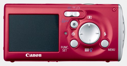 Canon Powershot SD30 5MP Digital Elph Camera with 2.4x Optical Zoom (Rockstar Red)