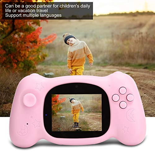 01 02 015 Kids Camera, Kids Camera Toys Digital 12MP Multifunctional for Birthday Gift(Pink)