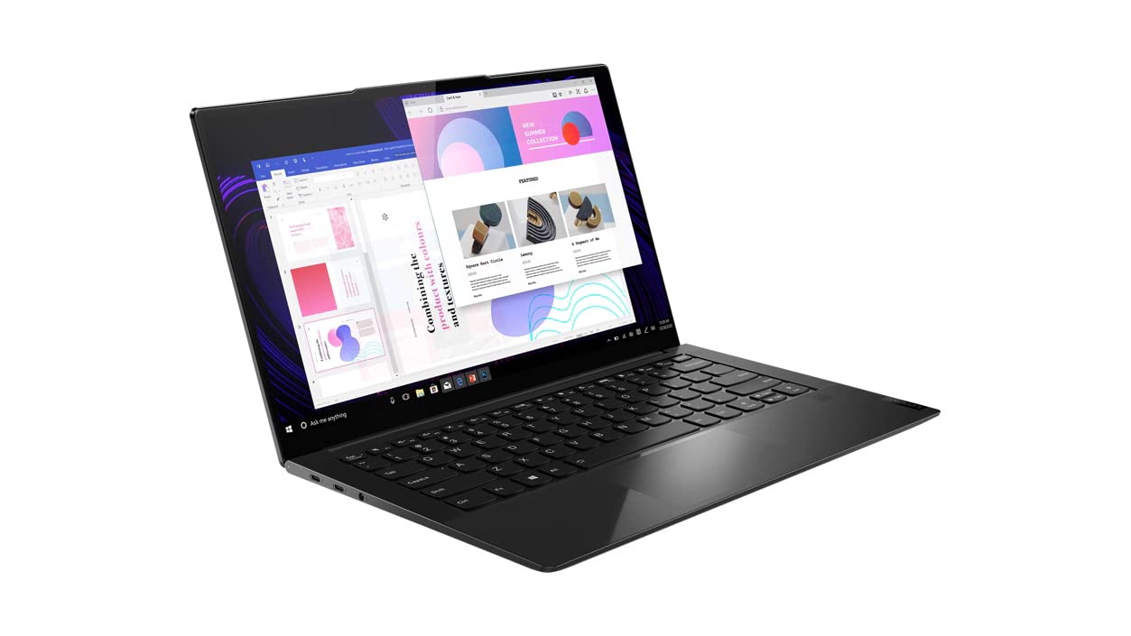 2022 LENOVO IdeaPad Slim 9i Laptop 14" 4K HDR Touchscreen Intel EVO Platform 11th Core i7-1195G7 Iris Xe Graphics 16GB DDR4 1TB SSD WI-FI 6 Thunderbolt 4.0 Backlit KB w/ FP Reader Windows 11 Pro