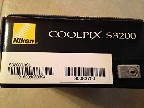 Nikon Coolpix S3200 16.0 Mp 6X Wide Optical Zoom Digital Camera (Silver)