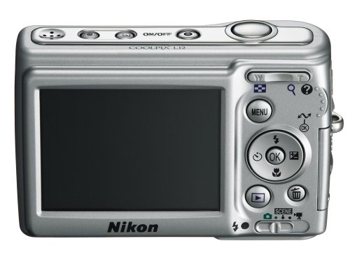 Nikon Coolpix L12 7MP Digital Camera with 3x Optical Vibration Reduction Zoom