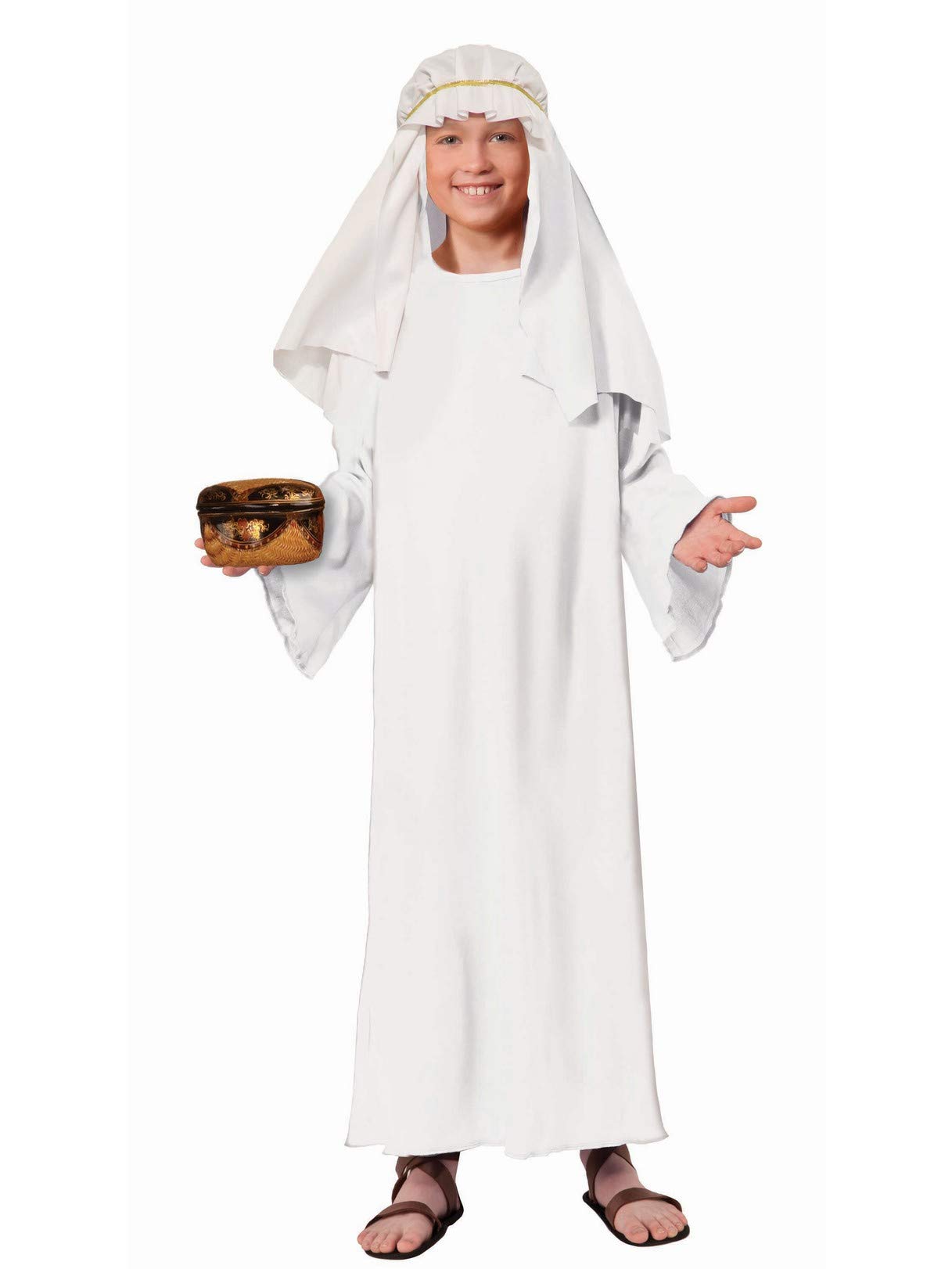Rubies Child's Forum Biblical Times Value Wise Man Costume, White, X-Large