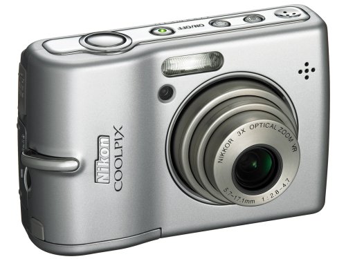 Nikon Coolpix L12 7MP Digital Camera with 3x Optical Vibration Reduction Zoom