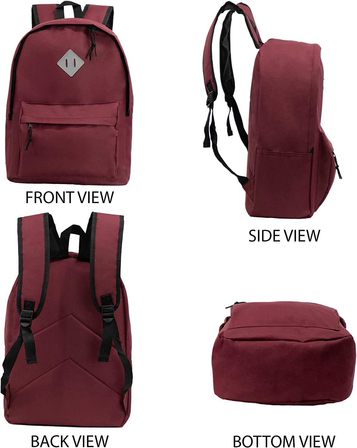 Bulk Case of 12 Backpacks and 12 Winter Item Sets and 12 Toiletry Kits and 12 Socks - Wholesale Care Package - Emergencies, Homeless, Charity