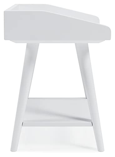 Signature Design by Ashley Blariden Modern Accent or End Table, White