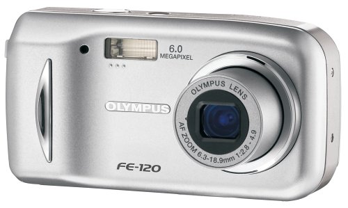 Olympus FE-120 6MP Digital Camera with 3x Optical Zoom
