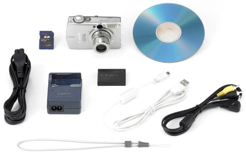 Canon Powershot SD500 7.1MP Digital Elph Camera with 3x Optical Zoom