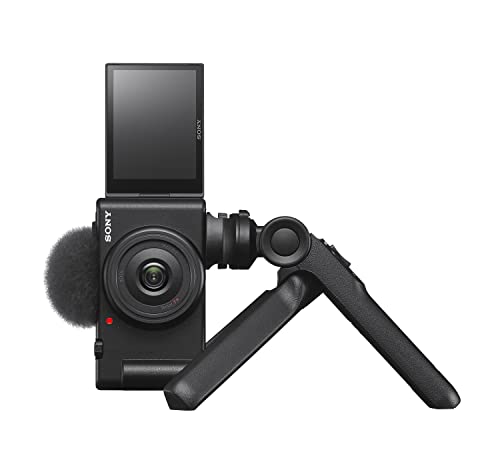 Sony ZV-1F Vlog Camera for Content Creators and Vloggers (Black) (Renewed)