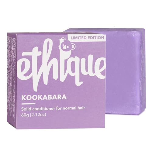 Ethique Kookabara Solid Conditioner Bar for Balanced Hair - Sulfate-Free, Plastic-Free, Vegan, Cruelty-Free, Eco-Friendly, 2.12 oz (Pack of 1)
