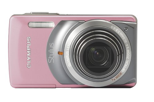 Olympus Stylus 7010 12MP Digital Camera with 7x Dual Image Stabilized Zoom and 2.7 inch LCD (Pink)