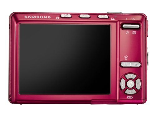 Samsung Digimax i85 8.2MP Digital Camera with 5x Optical Zoom (Red)