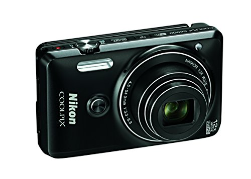 Nikon COOLPIX S6900 Digital Camera with 12x Optical Zoom and Built-In Wi-Fi (Black)