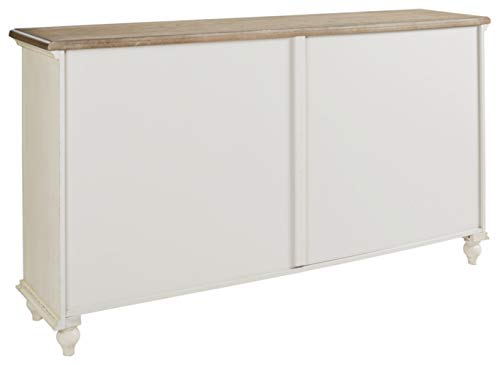 Signature Design by Ashley Roranville French Country Accent Cabinet or Server, White