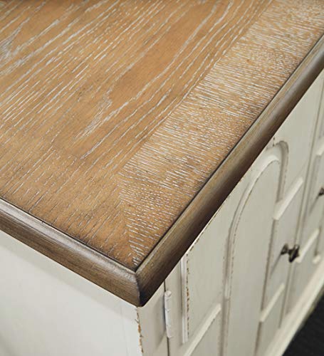 Signature Design by Ashley Roranville French Country Accent Cabinet or Server, White