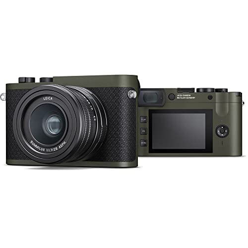 Leica Q2 Reporter Edition Digital Camera (19063) with 128GB Extreme Pro SD Card + Padded Camera Bag + Memory Card Wallet & Reader + Neck Strap + Lens Cap Keeper + Cleaning Kit