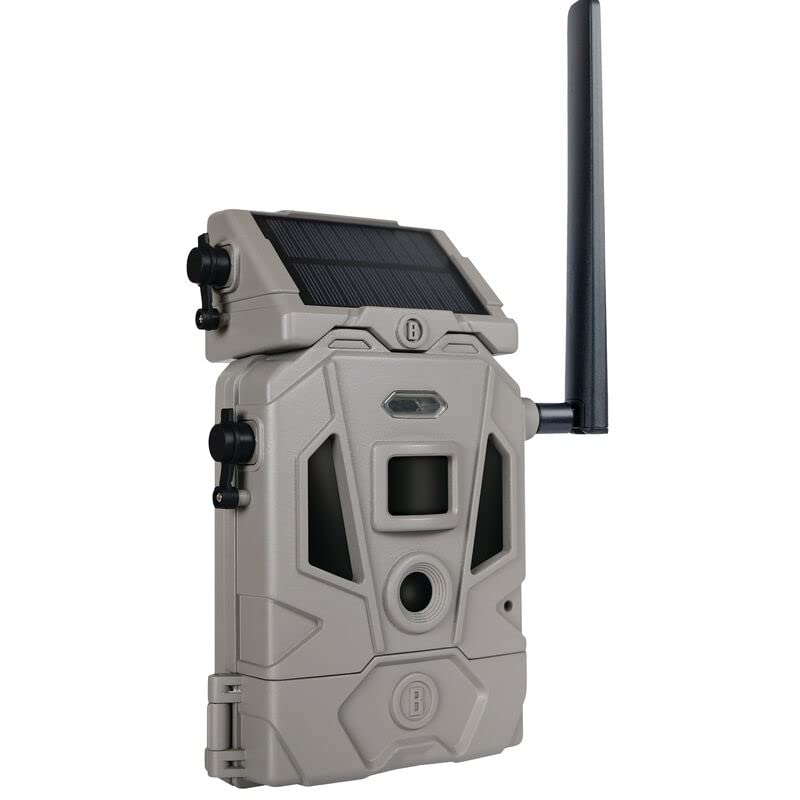 Bushnell CelluCORE 20 Solar Trail Camera, Low Glow Hunting Game Camera with Detachable Solar Panel + Tree Mount