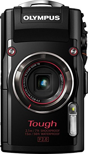 Olympus STYLUS Tough TG-4 16MP 1/2.3" BSI CMOS 4608 x 3456pixels Black - Cámara digital (Compact camera, 1/2.3", BSI CMOS, 4608 x 3456 pixels, 4608 x 3456, 3264 x 2448, 2048 x 1536, 640 x 480, 1:1, 3:2, 4:3, 16:9)