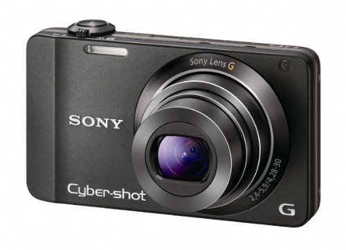 Sony DSC-WX10 Cyber-Shot 16.2 MP Exmor R CMOS Digital Still Camera with 7x Wide-Angle Optical Zoom G Lens and Full HD 1080/60i Video (Black)