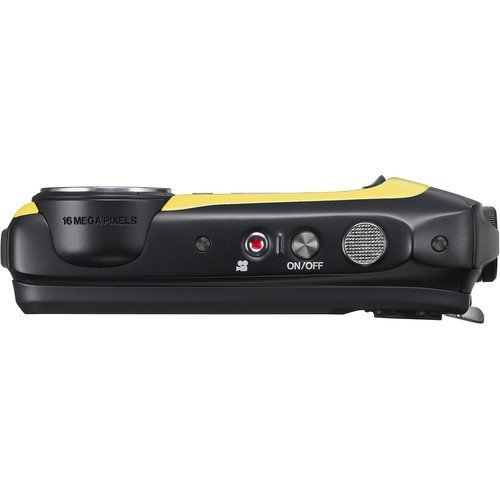 Fujifilm FinePix XP90 Yellow Waterproof Digital Camera Bundle with Carrying Case
