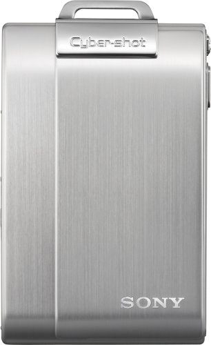 Sony Cybershot DSC-T200 8.1MP Digital Camera with 5x Optical Zoom with Super Steady Shot Image Stabilization (Silver)