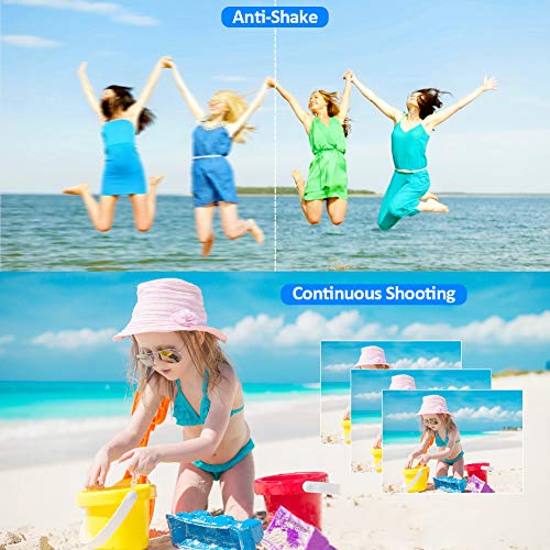 Digital Camera 30 Mega Pixels Student Camera Mini Camera 2.7 Inch HD 1080P Camera with 8X Digital Zoom Compact Camera